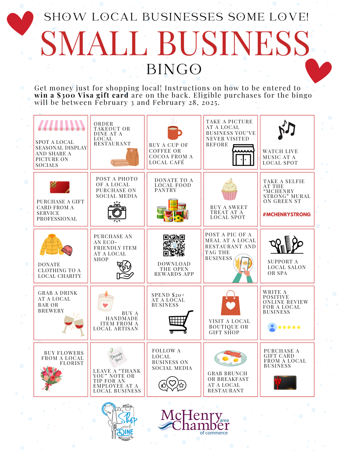 BINGO - McHenry Area Chamber of Commerce